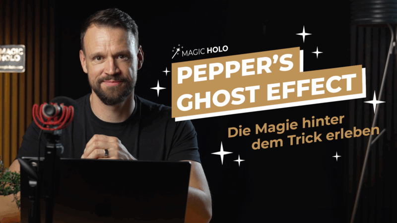 What is the legendary Pepper's Ghost effect? - Magic Holo